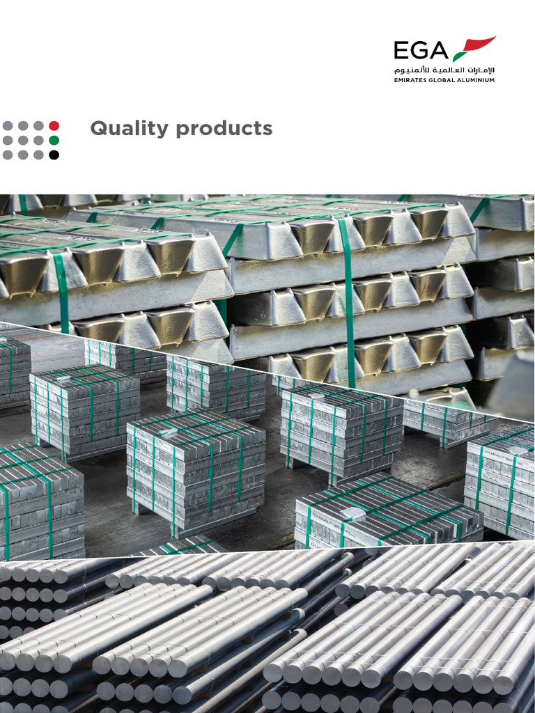 Emirates Global Aluminium (EGA) Products Booklet-2026 | PDF | Green ...