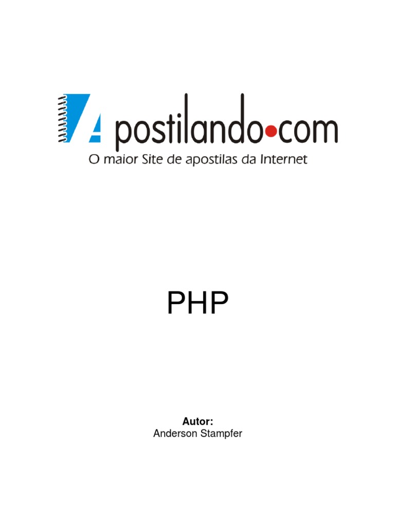 Apostila PHP | PDF | Programas | Software Unix