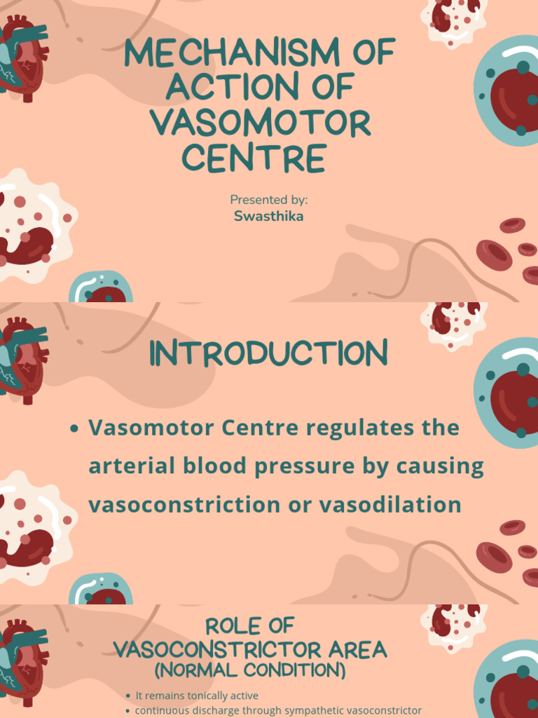 Mechanism of Action of Vasomotor Centre - 20260316 - 193924 - 0000 ...