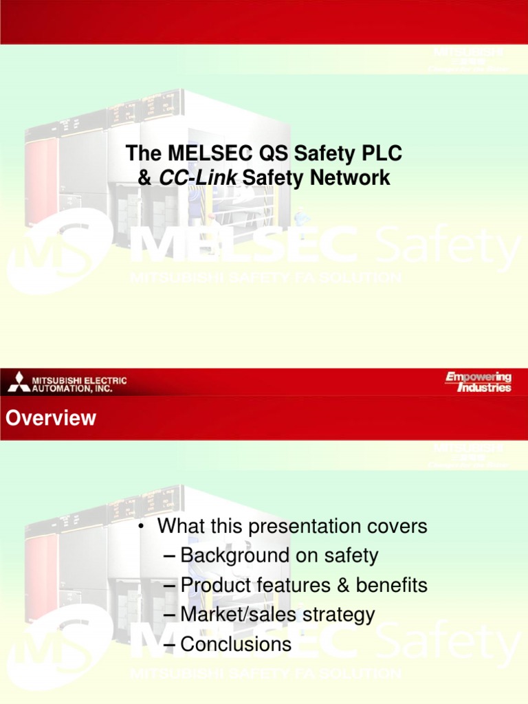 Melsec Qs Safety PLC Cc-Link Safety | PDF | Central Processing Unit ...
