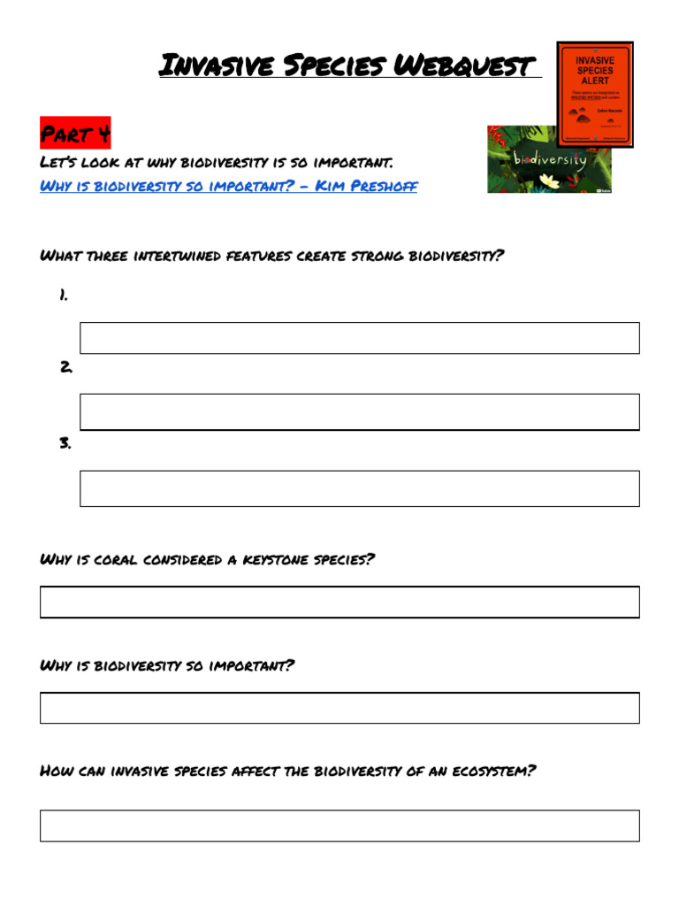 Invasive Species WQ Part 4 To 7 | PDF | Invasive Species | Ecosystem