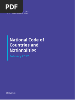 List of 2-Letter Country Codes | PDF | Encodings