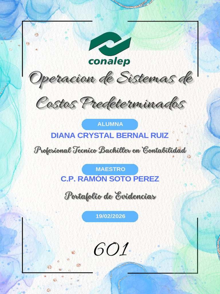 COSTOS - PORTADA | PDF