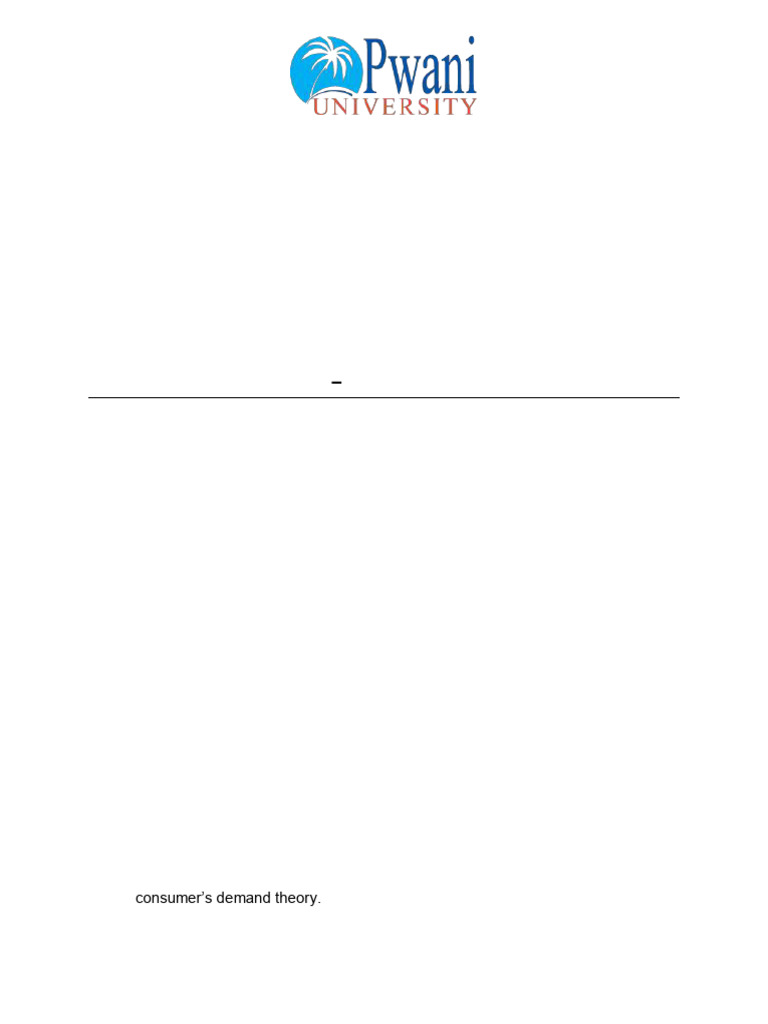 Bec b101 Elements of Microeconomics Paper 2 | PDF | Microeconomics ...