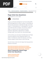 Pega CSSA OOTB Rules Cheat Sheet | PDF | Cache (Computing) | Software