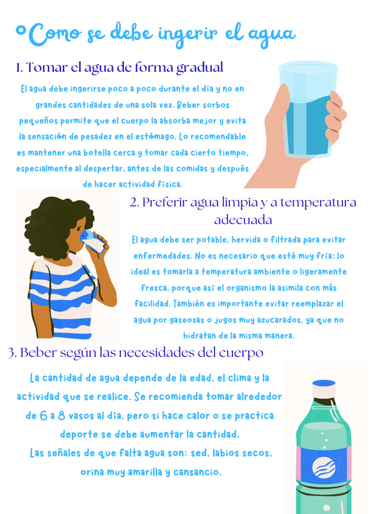 Como Se Debe Ingerir El Agua - 20260209 - 232706 - 0000 | PDF | Fruta ...