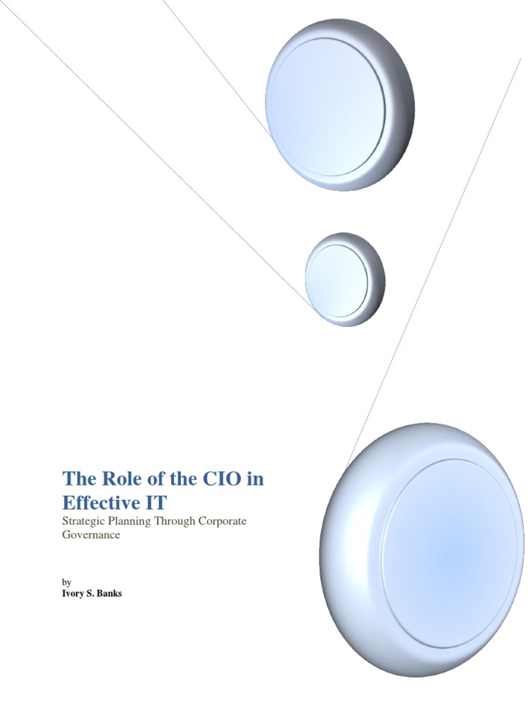 Role of The CIO in Effective IT: Strategic IT Planning Through ...
