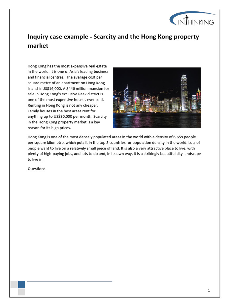 8th August 2025 - HW - Economics-Scarcity - Inquiry Case Example | PDF