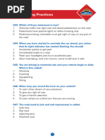Code 10 License Q&A Guide | PDF
