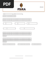 PSiRA Online User Manual Guide | PDF | Invoice | Credit Card