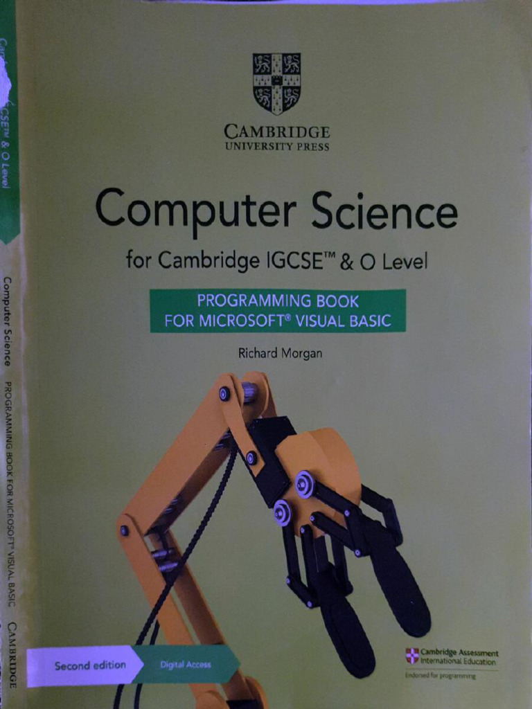 Cambridge IGCSETM and O Level Computer Science Programming Book For ...