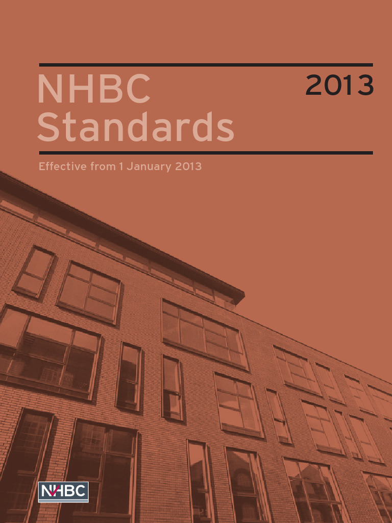 NHBC Standards 2013 | PDF | Standardization | Wall