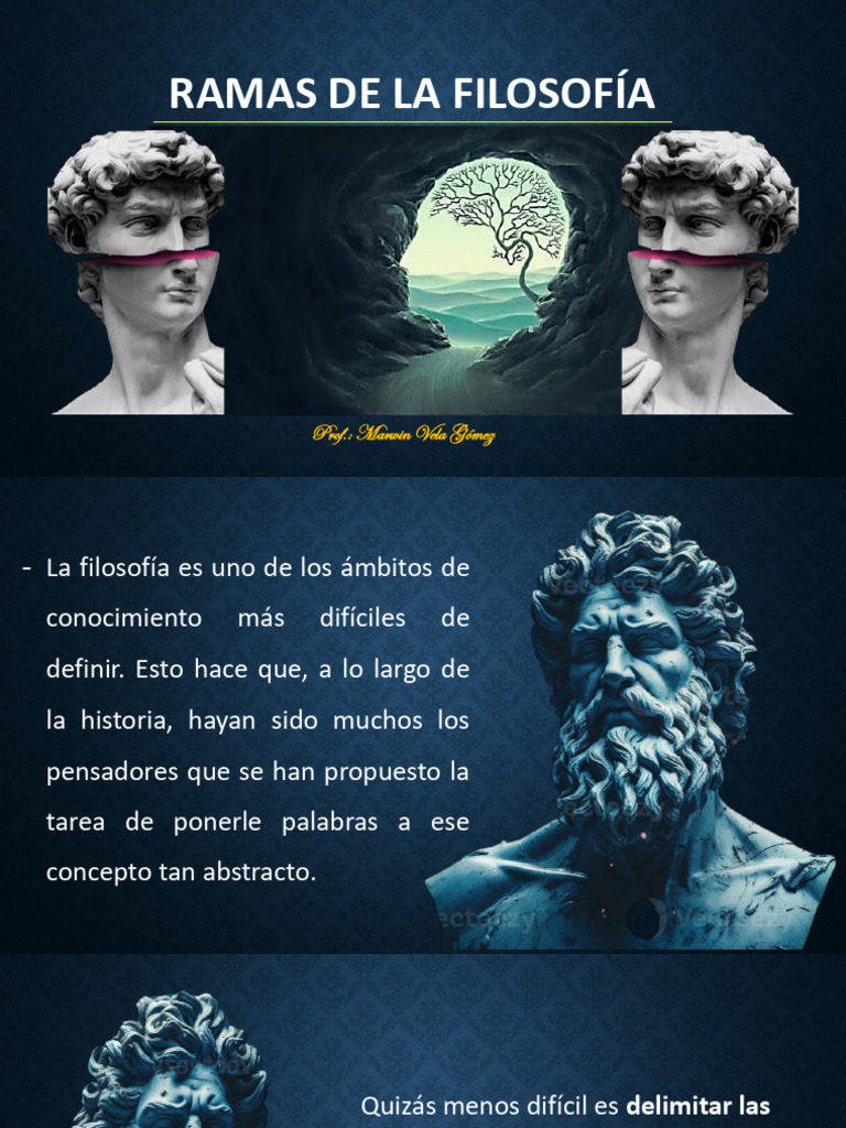 Tema 1 - Ramas de La Filosofía-1 | PDF