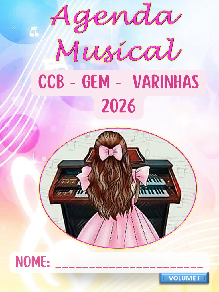 Agenda Aluna Pronta Vol I 01 10 2024 PDF | PDF | Composições musicais ...