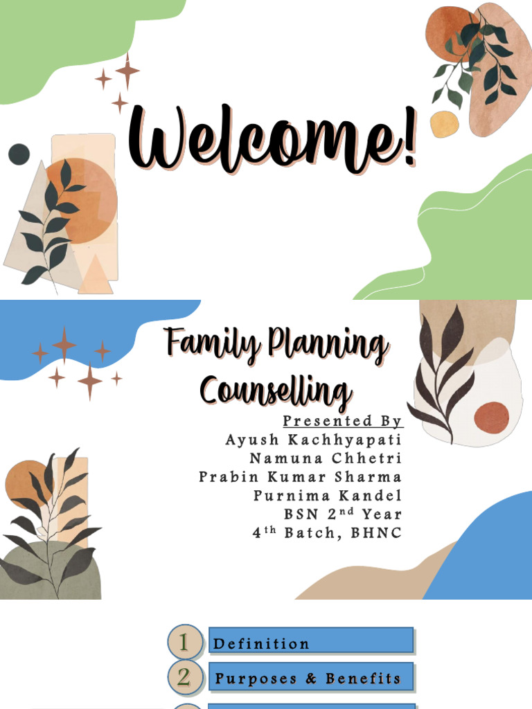 Family Planning Counselling | PDF | Family Planning | Consent