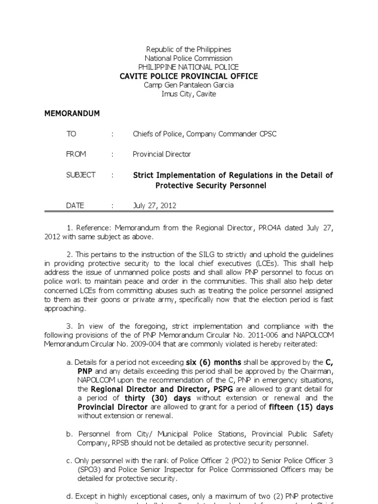 Strict Regulations for Protective Security | PDF | Public Sphere | Law ...