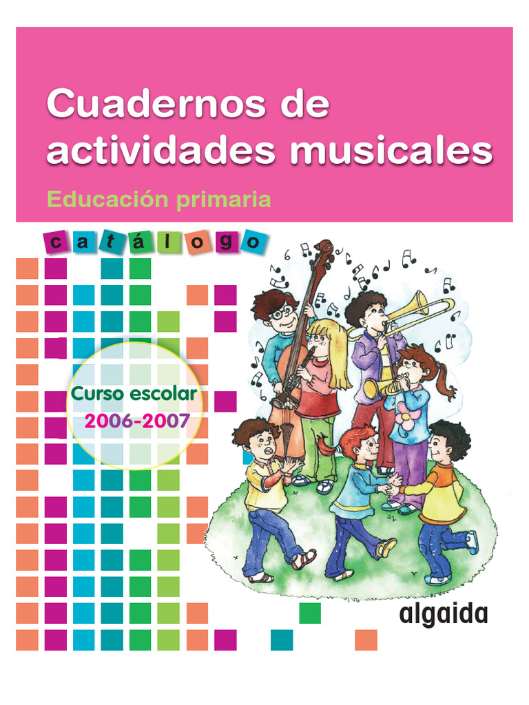 Cuadernos de Actividades Musicales | PDF | Ritmo | Canciones