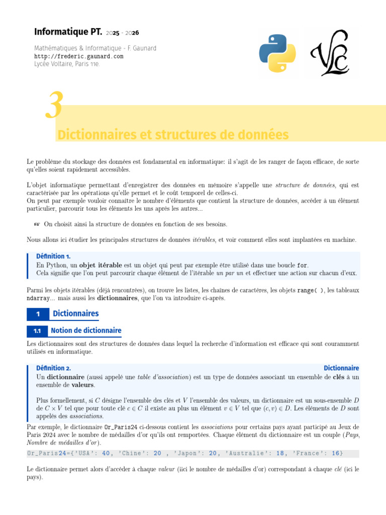 Cours Inf3 | PDF