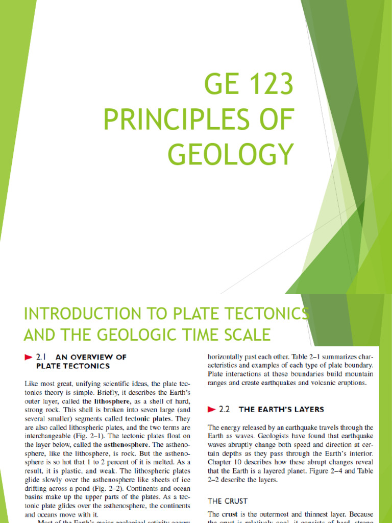 4 Plate Tectonics | PDF