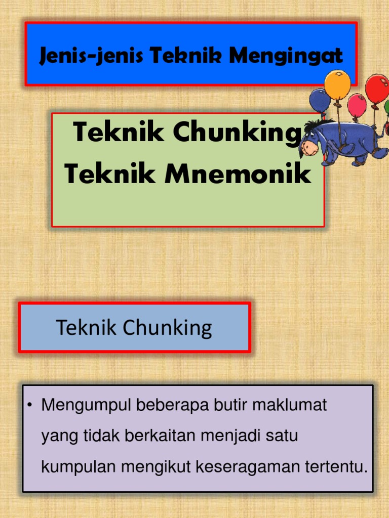 Teknik Mengingat | PDF