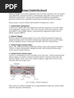 100+ Fungsi Tombol Keyboard Pada Laptop & Komputer, Lengkap!! - Salamadian | PDF