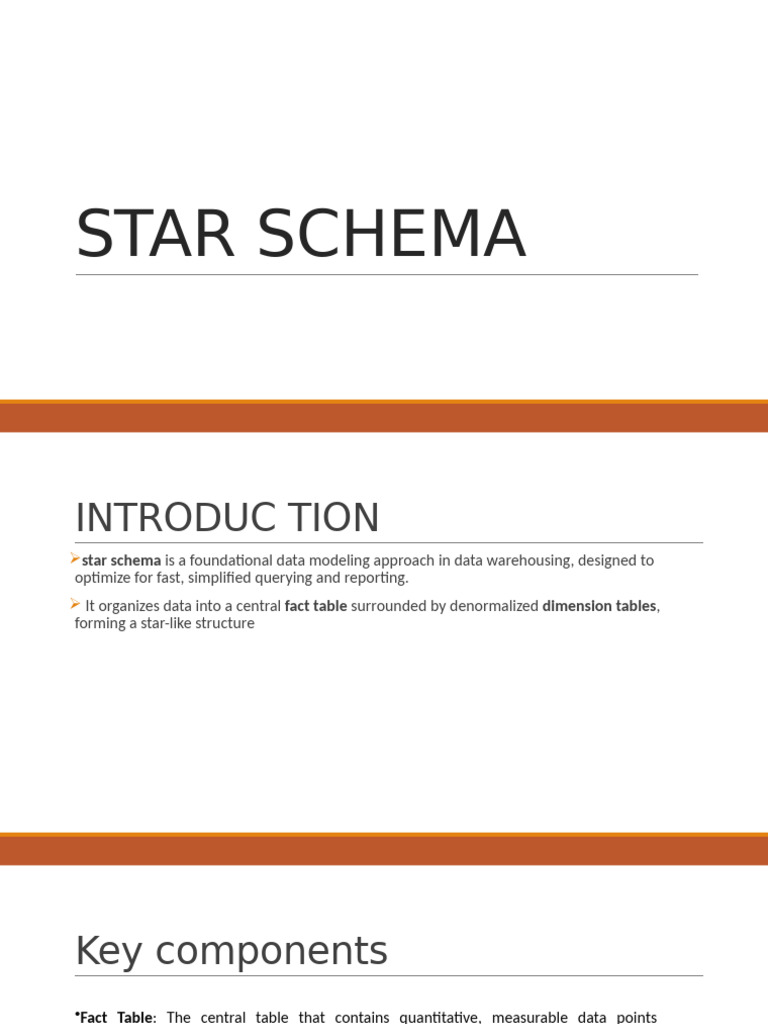 Star Schema | PDF