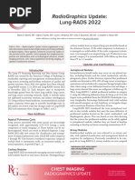 ACR 2023 Lung RADS | PDF | Ct Scan | Radiology
