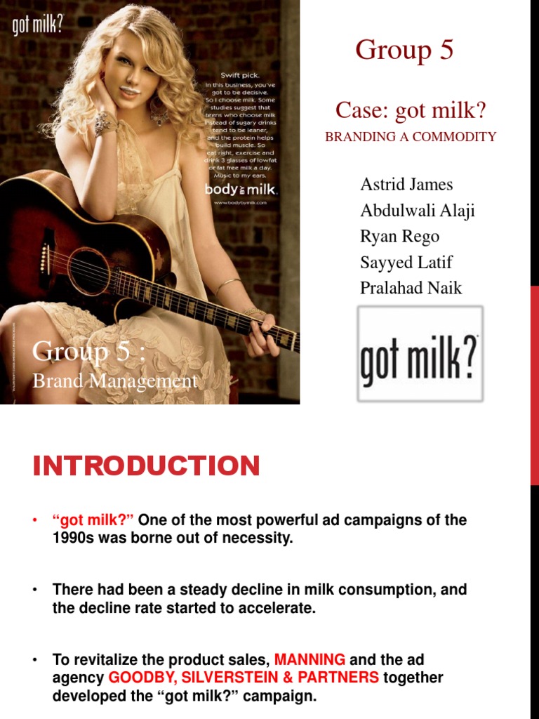 Got Milk? Campaign Analysis and Impact | PDF | Milk | Advertising
