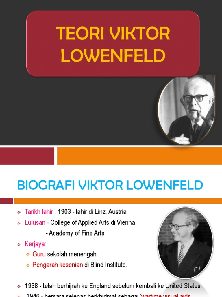 Group Presentation Teori Victor Lowenfeld | PDF
