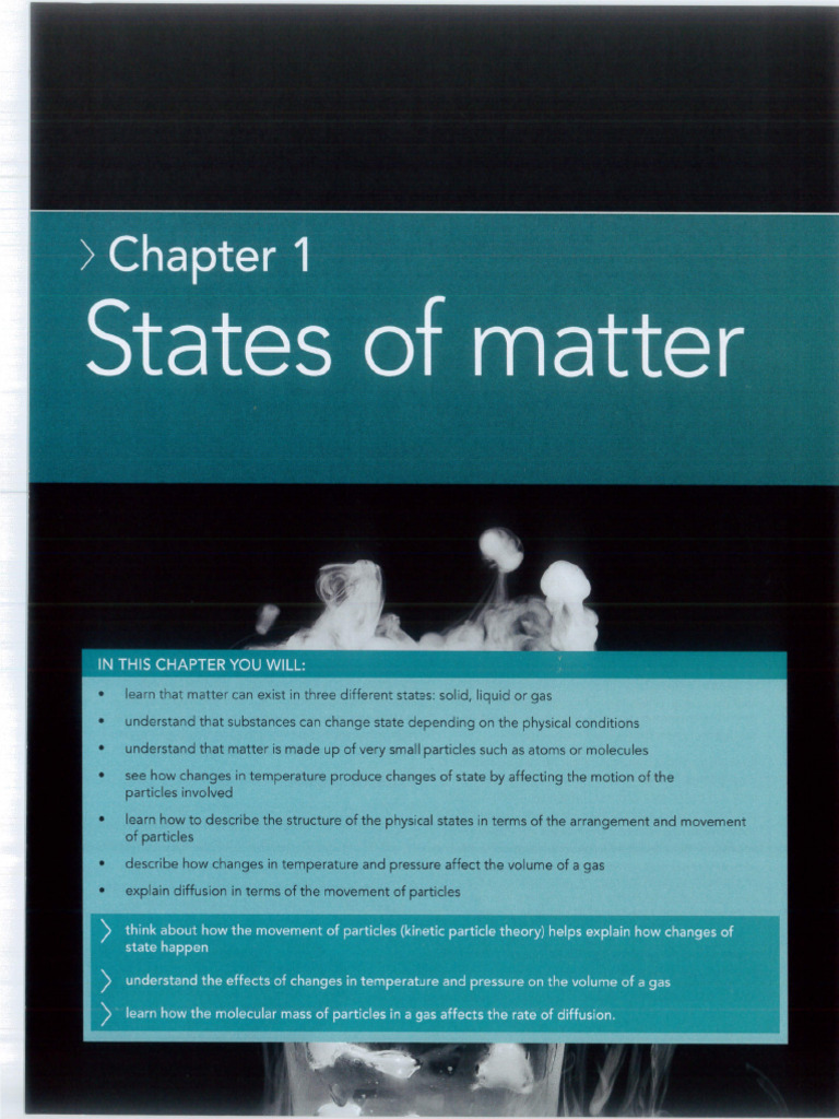 Chemistry - Chapter 1 | PDF