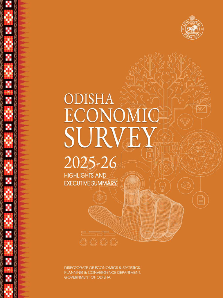 Highlight Odisha Economic Survey Report 2025-26 | PDF