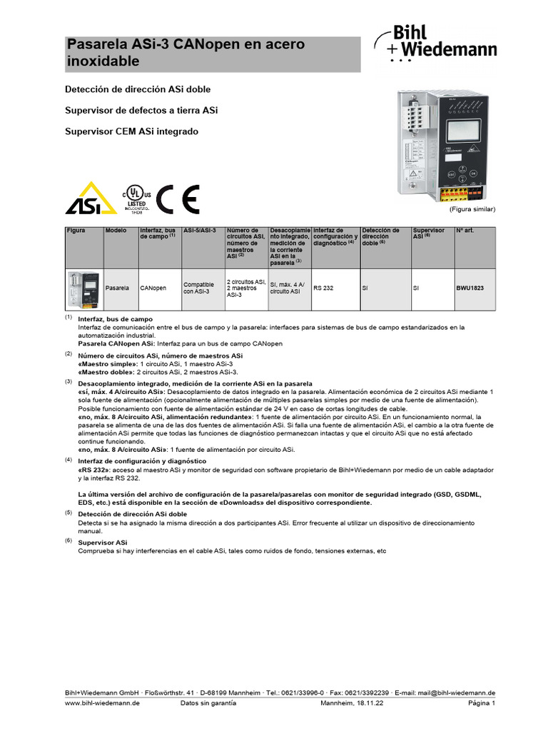Maestro ASi CAN BUS 2 Canales | PDF