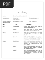 A1A Piping Material Specification Guide | PDF | Valve | Pipe (Fluid ...