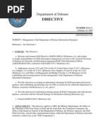 DODD 5240.06 Counterintelligence Awareness and Reporting (CIAR) | PDF ...