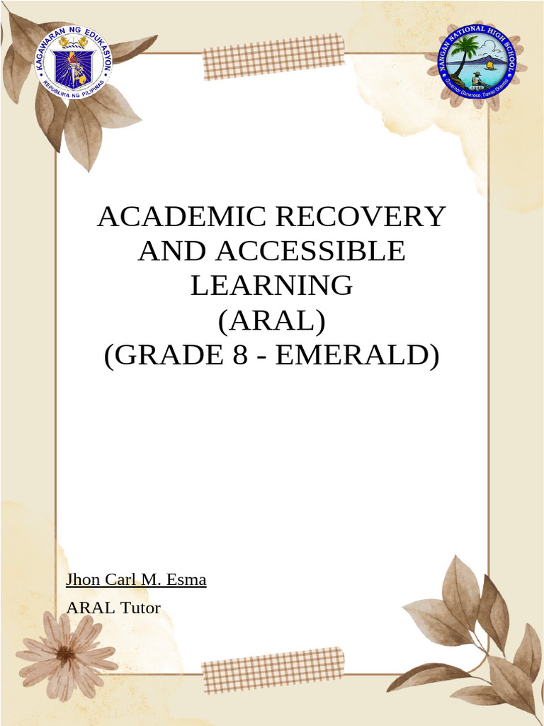 Aral Cover | PDF