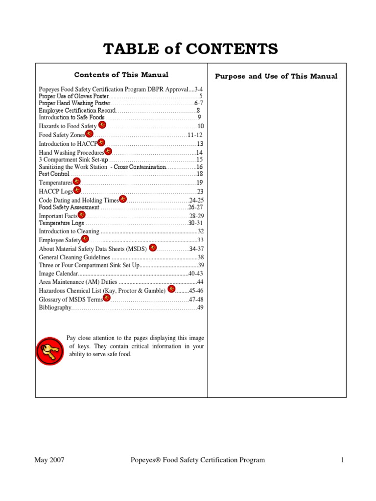 Food Safety Certification Program | PDF | Hand Washing | Food Safety