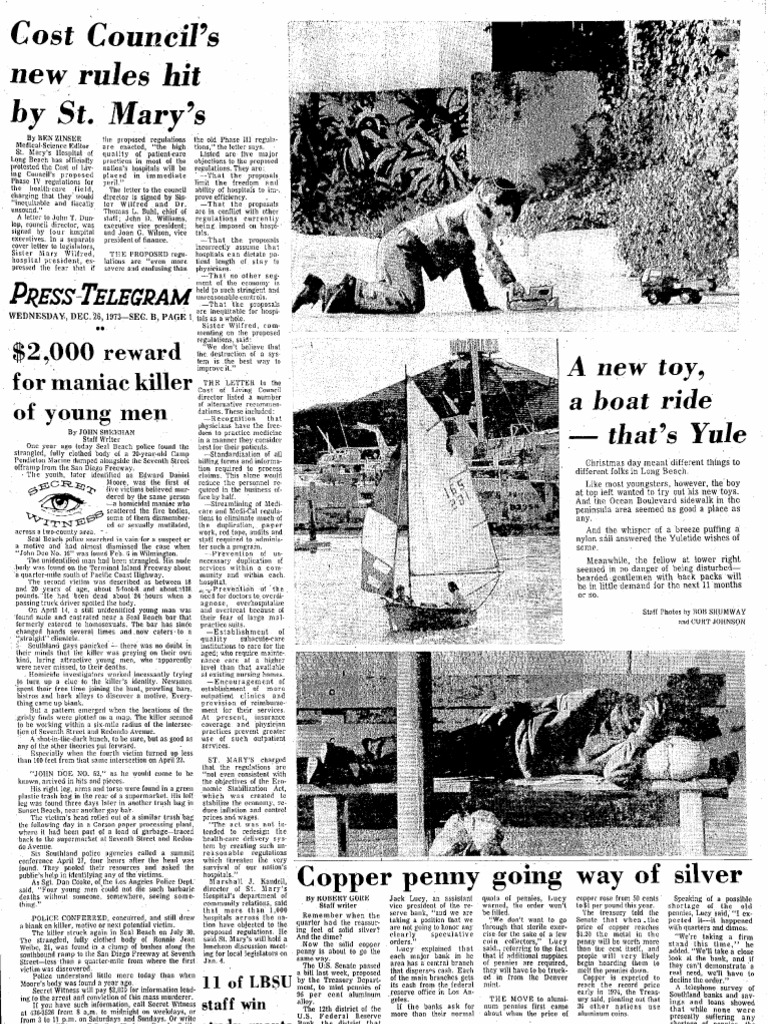 Article about Randy Kraft (serial killer) from December 26, 1973 ...