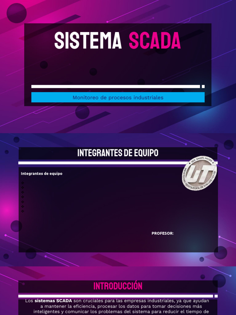 Hackathon Project Proposal by Slidesgo | PDF | Scada | Controlador ...