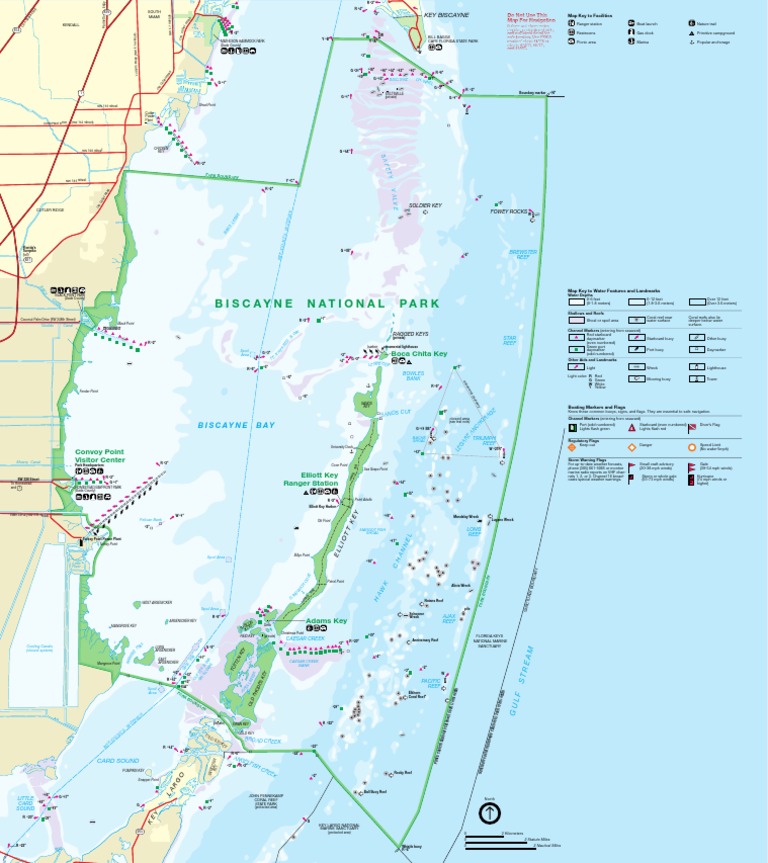 Park Map of Biscayne National Park | PDF