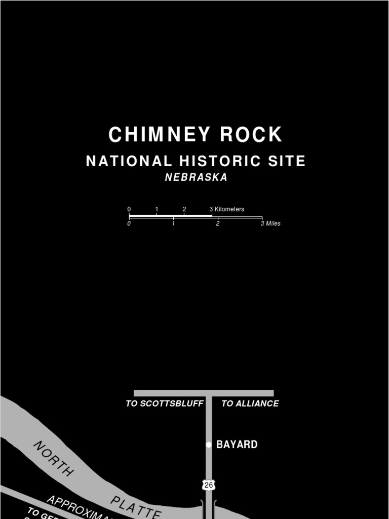 Park Map of Chimney Rock National Historic Site | PDF