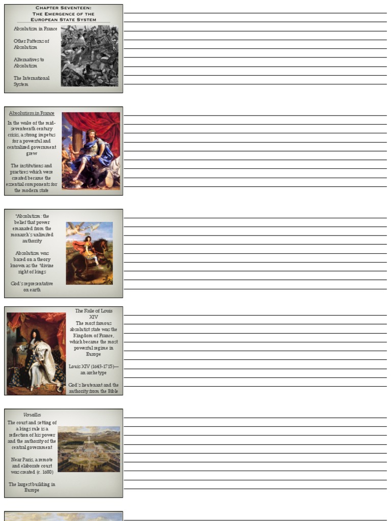 Chapter 17 - The Emergence of The European State System | PDF | Prussia ...