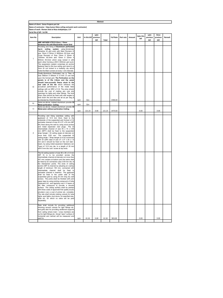Measurement As Per Drawing | PDF