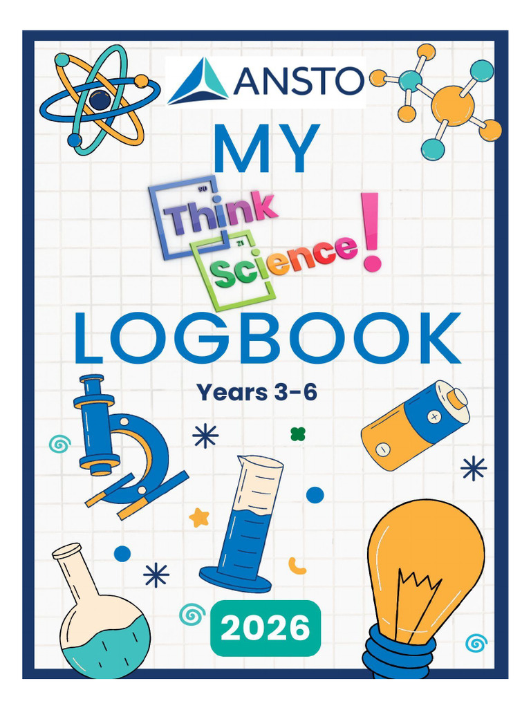 2026 - Think Science - Student Logbook Y3-6 FINAL | PDF | Science