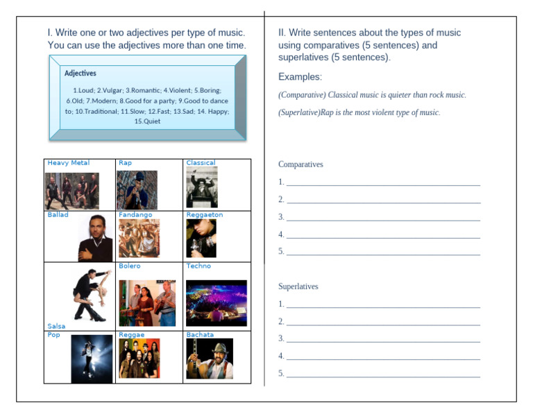 Music Writing Worksheet | PDF