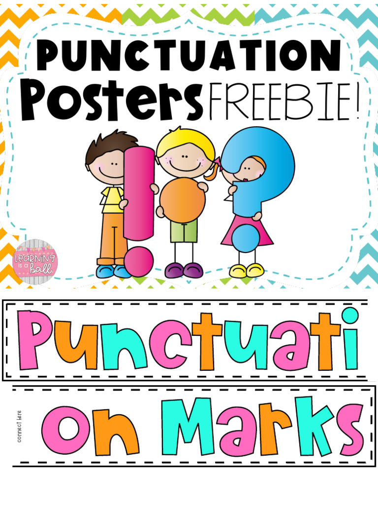 PunctuationPostersFREEBIE 1 | PDF