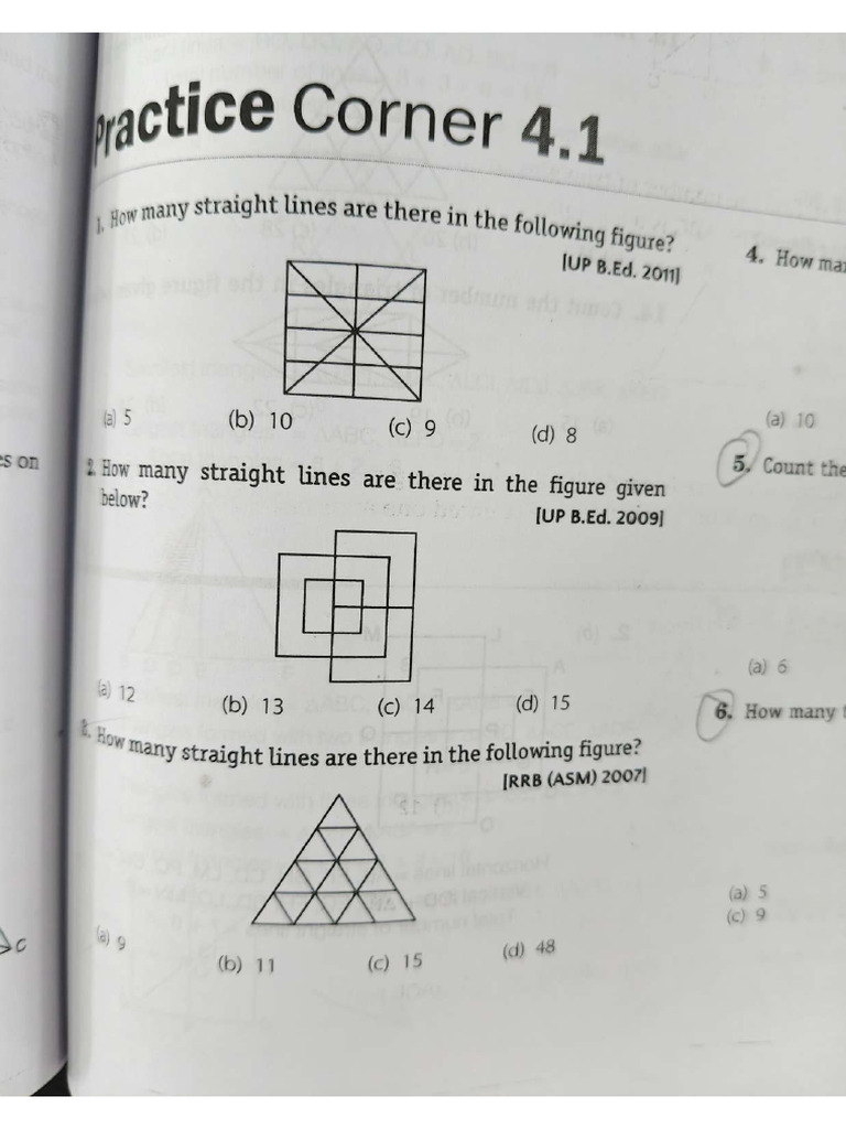 Counting of Triangles | PDF