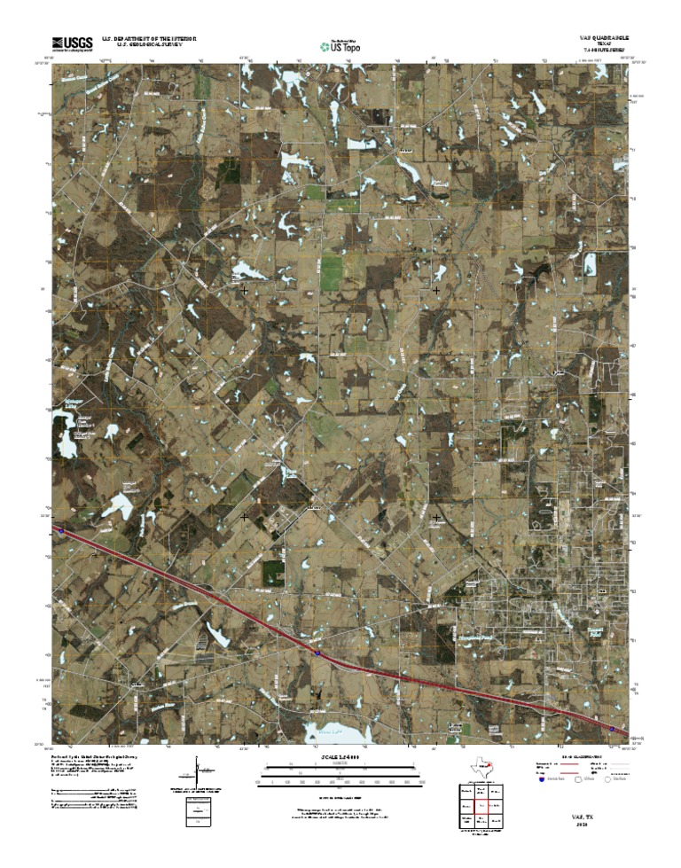 Topographic Map of Van | PDF | United States Geological Survey | Geomatics