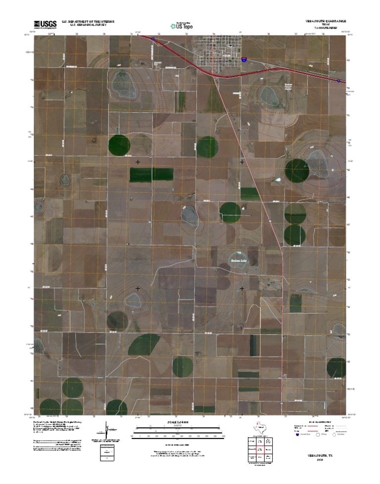 Topographic Map of Vega South | PDF | Technology & Engineering