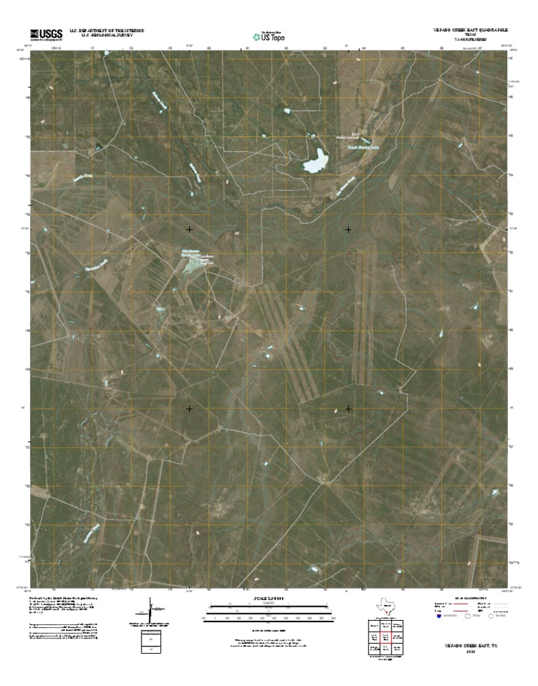 Topographic Map of Venado Creek East | PDF