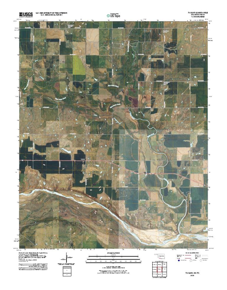 Topographic Map of Taylor | PDF | United States Geological Survey | Geodesy